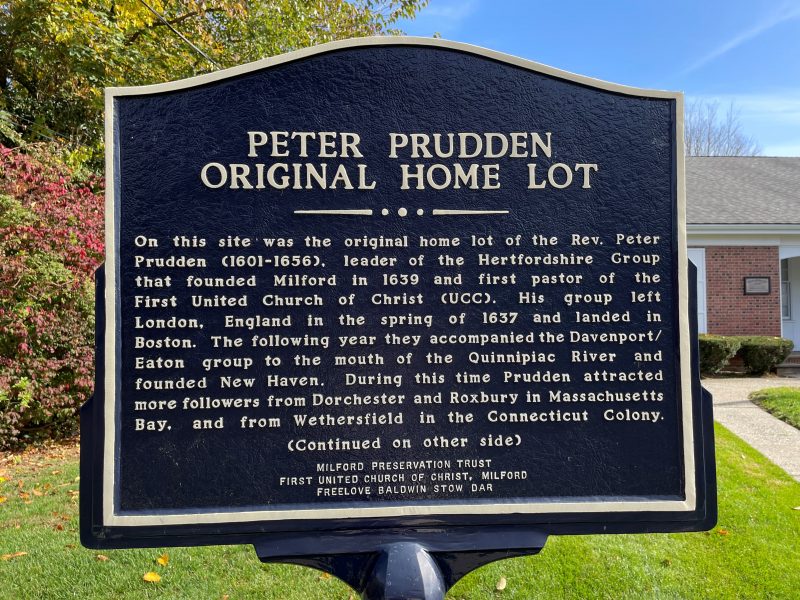 Peter Prudden: Milford’s First Minister - Connecticut History | a ...